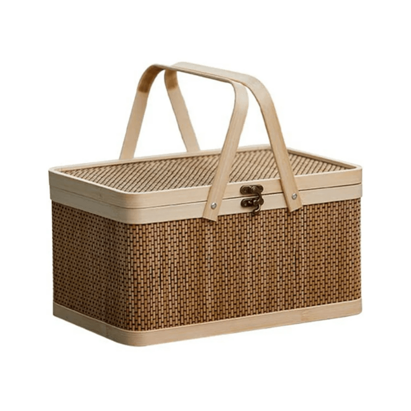Panier bambou - Idéal pour picnic | Durable & éco-conscient – ma-lunch ...