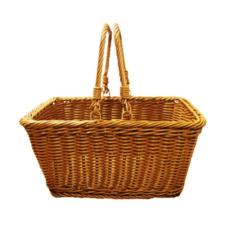 Panier picnic osier - Charme naturel & robustesse – ma-lunch-box.com